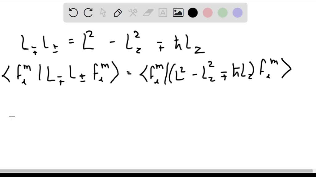 SOLVED:For any vector operator 𝐕̂ one can define raising and lowering operators as V̂±=V̂x± i ...