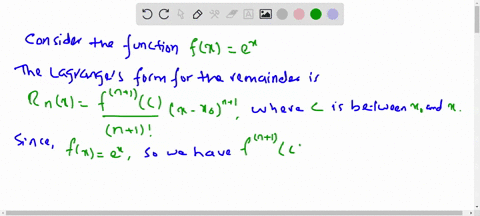 ⏩SOLVED:You were asked to find the Maclaurin series for the… | Numerade