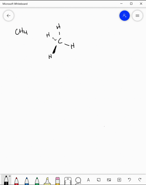 Draw a molecule of chloroform, CHCl 3, using solid, wedged, and dashed ...