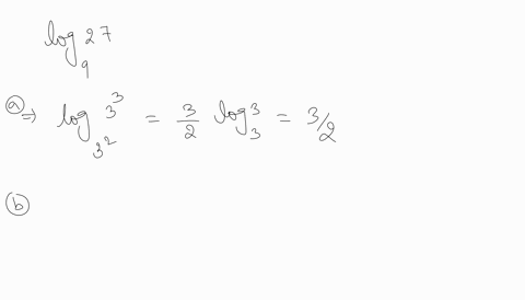 SOLVED:Evaluate each logarithm in three ways: (a) Use the definition of ...