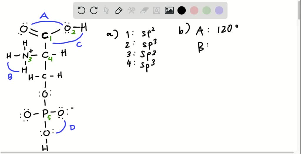 SOLVED:Phosphoserine is a less common amino acid. (Check your book to ...