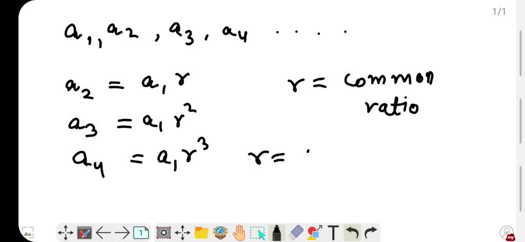SOLVED:A sequence is a sequence in which each term after the first is ...