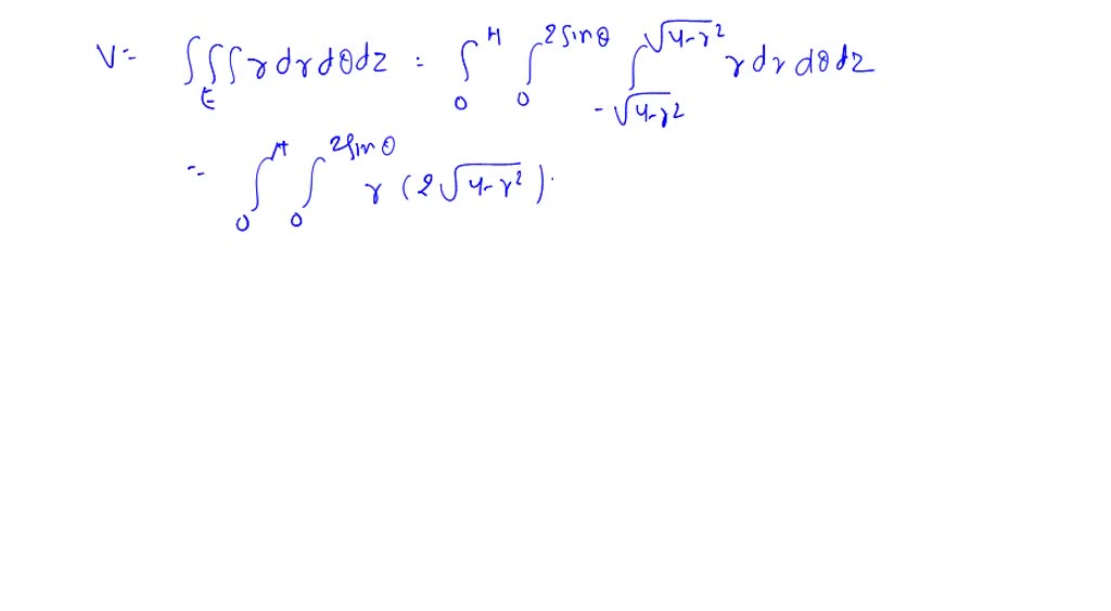 Solved Use Rectangular Cylindrical And Spherical Coordinates To Set Up Triple Integrals For