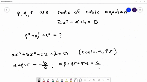SOLVED:The value of p^3+q^3+r^3 is (a) -12 (b) 12 (c) -6 (d) 6