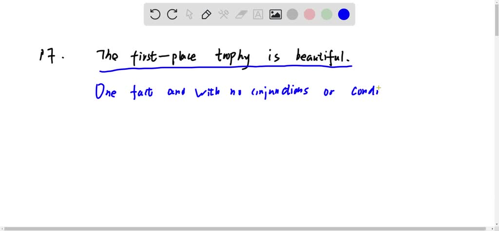 SOLVED:Classify each statement as simple, conditional, a conjunction, or a disjunction. The ...