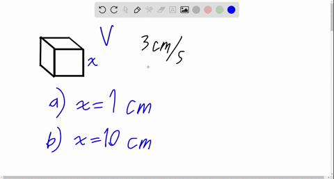 SOLVED:Volume All edges of a cube are expanding at a rate of 3 ...