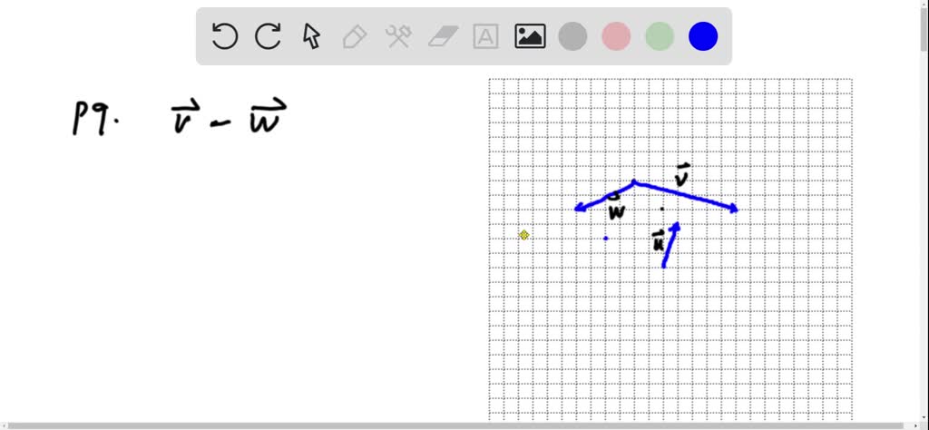 SOLVED:Draw the horizontal and vertical components of the vectors shown ...