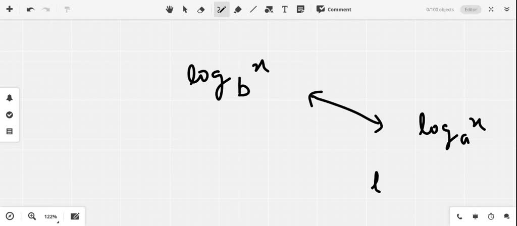 SOLVED:You can consider loga x to be a constant multiple of logb x ...