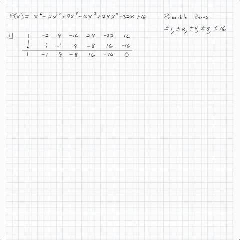 SOLVED:Completely factor x^4+16 as a product of linear factors.