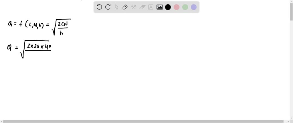 Wilson Lot-Size Formula The Wilson lot-size formula in economics states ...