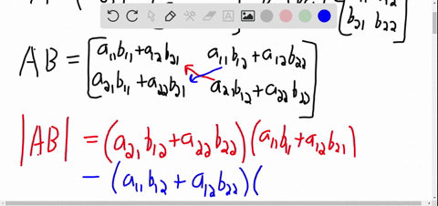 SOLVED: Suppose that A and B are square matrices, not necessarily of the same dimension. Show ...