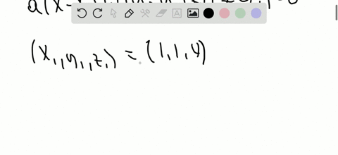 SOLVED:Find a point-normal form of the equation of the plane passing ...