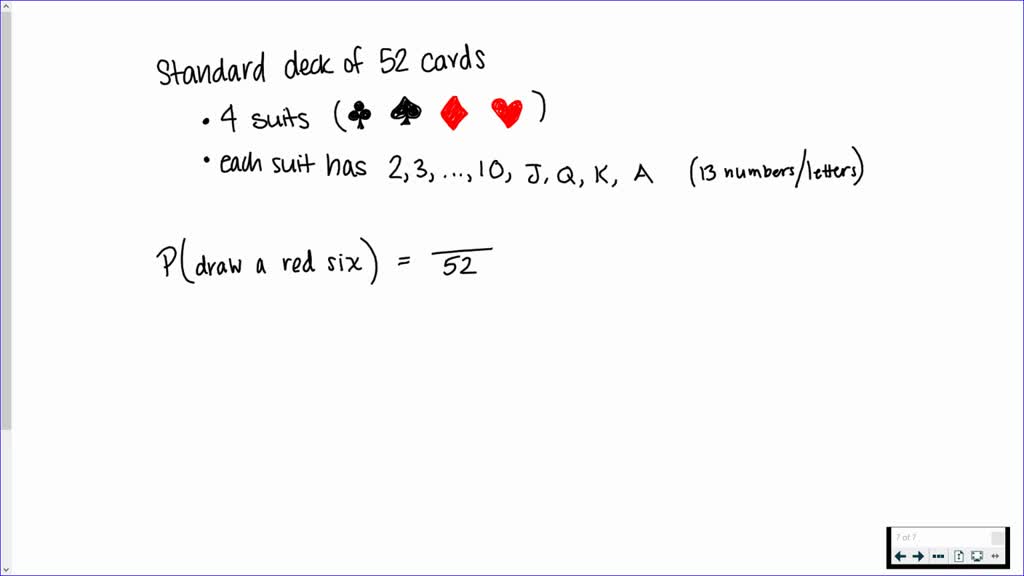 SOLVED:For the following exercises, one card is drawn from a standard ...