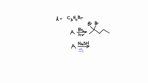 ⏩SOLVED:Compound A has the molecular formula C5 H11 Br. When… | Numerade