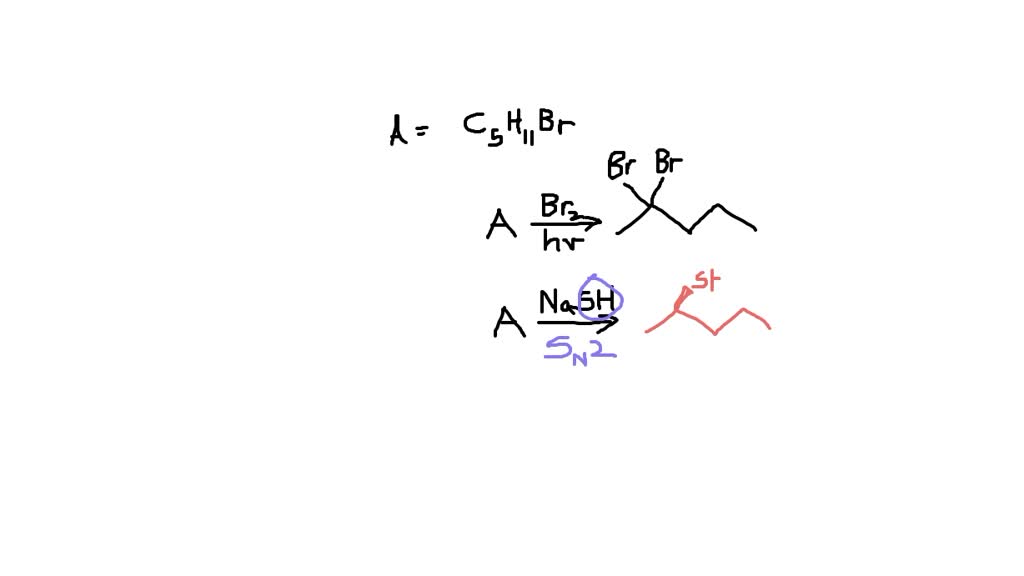⏩SOLVED:Compound A has the molecular formula C5 H11 Br. When… | Numerade