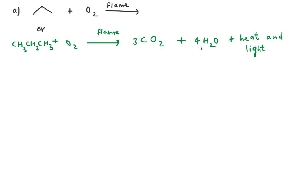 SOLVED:Draw the products of each combustion reaction. GRAPH CAN'T COPY