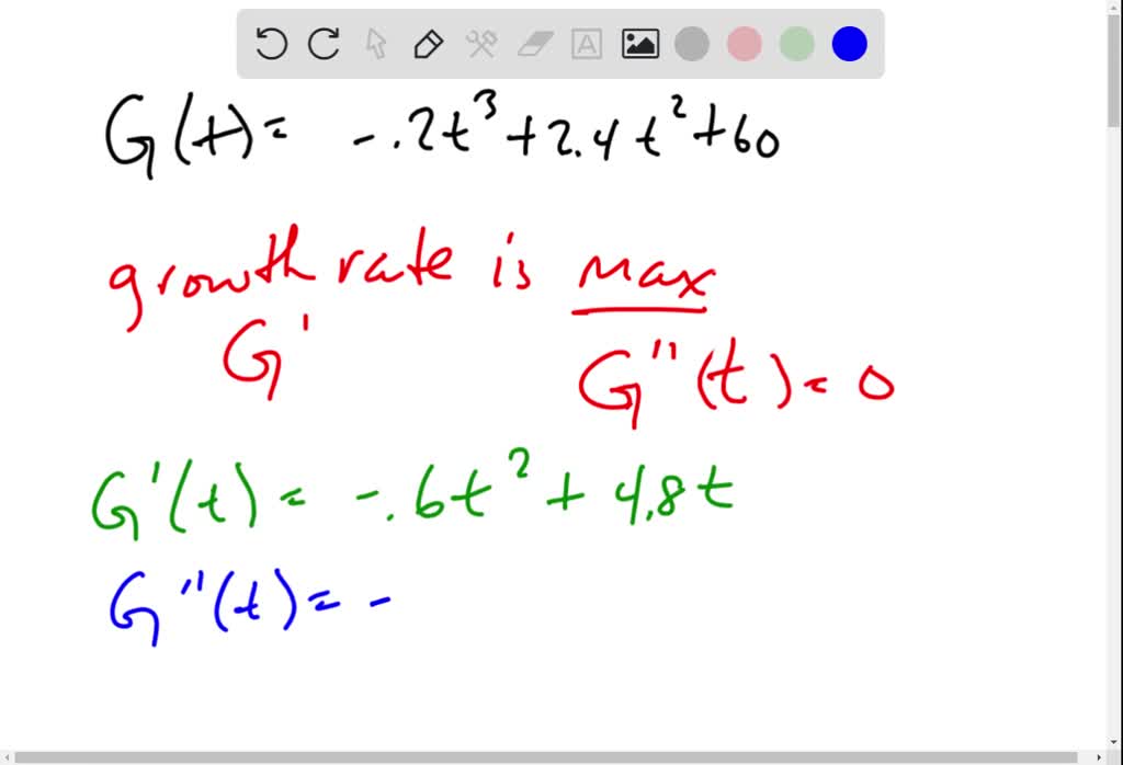 SOLVED:A developing country's gross domestic product (GDP) from 2006 to ...