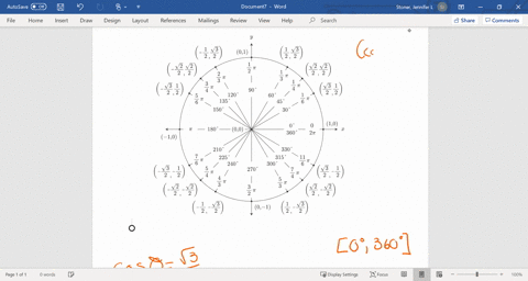 Without using a calculator find the value of cos giving your...