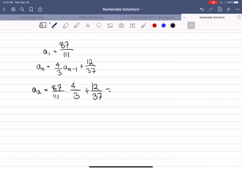 SOLVED:Follow these steps to evaluate a sequence defined recursively using a graphing calculator ...