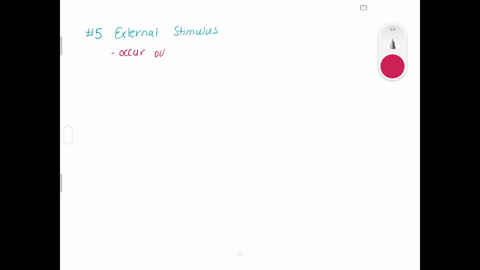 SOLVED:An example of an external stimulus that might influence sexual ...