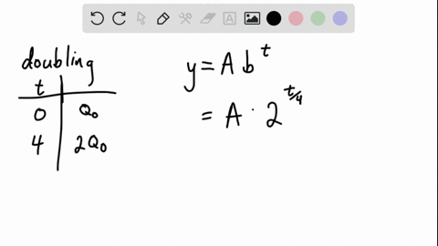 SOLVED: The rate of television thefts is doubling every 4 months. a ...