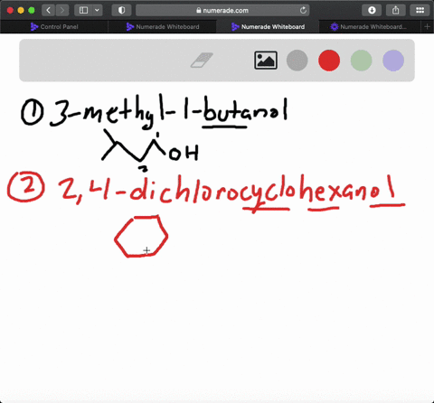 SOLVED:Draw the condensed or line-angle structural formula, if cyclic, for each of the following ...