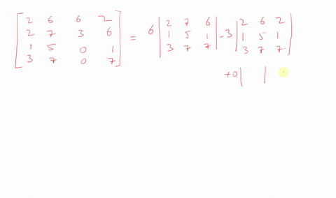SOLVED:Find the determinant of the matrix. Expand by cofactors on the ...