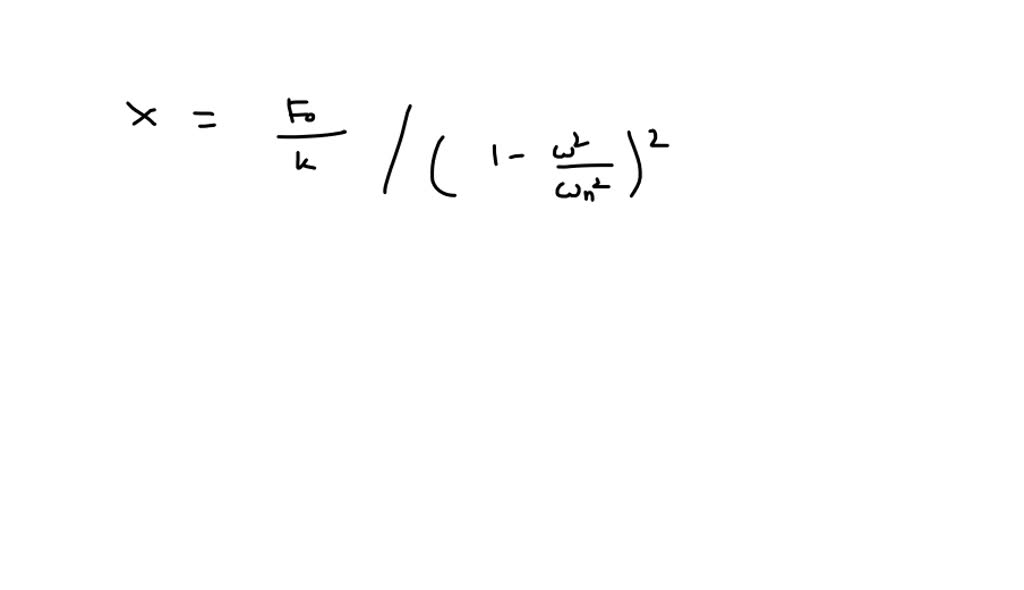 A structure is idealized as a damped spring-mass system with stiffness 10 kN / m; mass 2 Mg ...