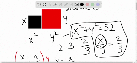 SOLVED:Geometry An area of 52 square feet is to be enclosed by two ...