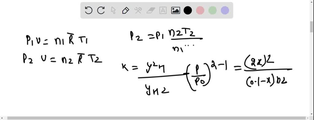 SOLVED:A tank contains 0.1 kmol H2 and 0.1 kmol Ar gas at 25^∘ C, 200 kPa, and the tank ...