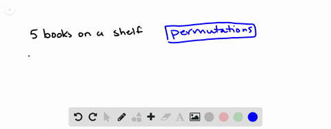 SOLVED: Determine whether each situation involves a permutation or a combination. Then find the ...