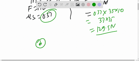 SOLVED:A worker pushes horizontally on a 35 kg crate with a force of magnitude 110 N. The ...