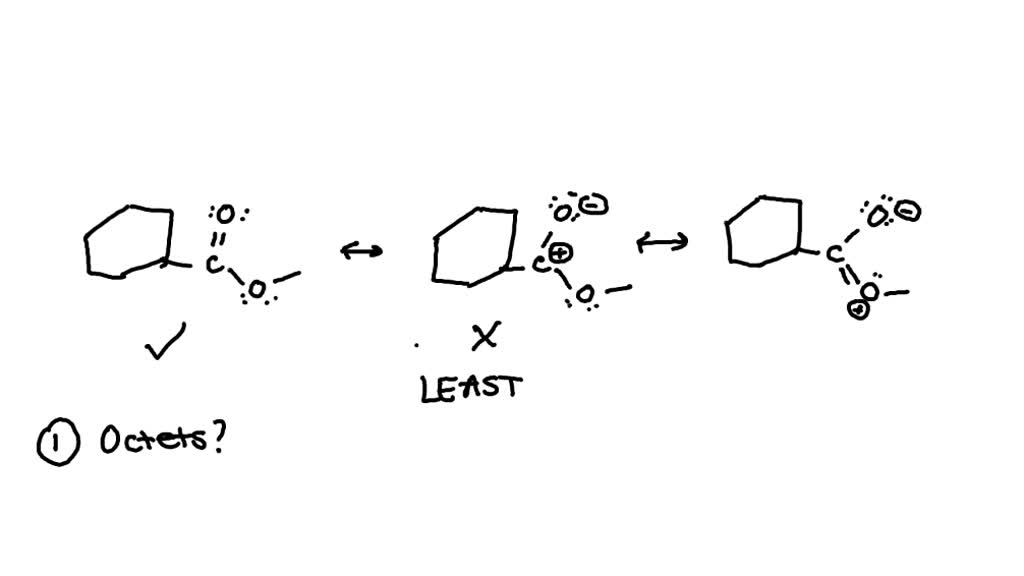 SOLVED: In the resonance hybrid (a) all canonical structures contribute ...