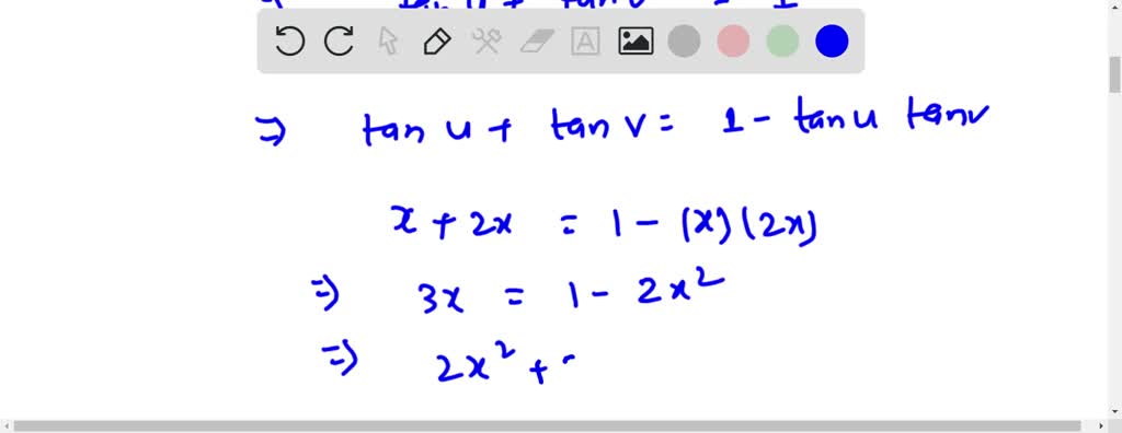 SOLVED:Equations Involving Inverse Trigonometric Functions Solve the ...
