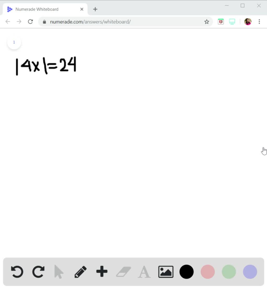 SOLVED Solve The Equation 4 X 24