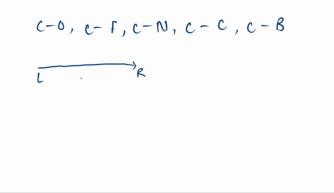 SOLVED: Among the following compounds which one has longest C-O bond ...