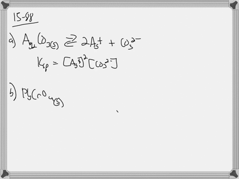 SOLVED:For each of the following compounds, write a balanced net ionic equation for dissolution ...