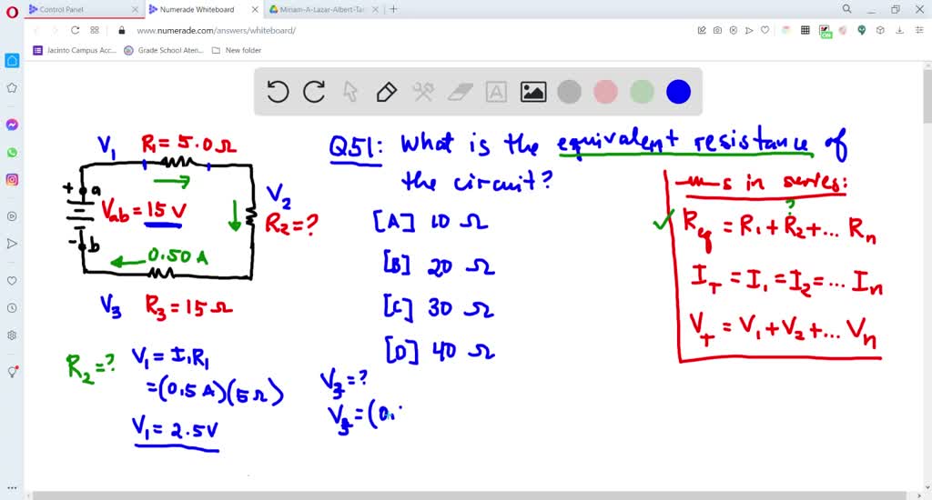 What is the equivalent resistance of the circuit shown below? ( FIGURE ...