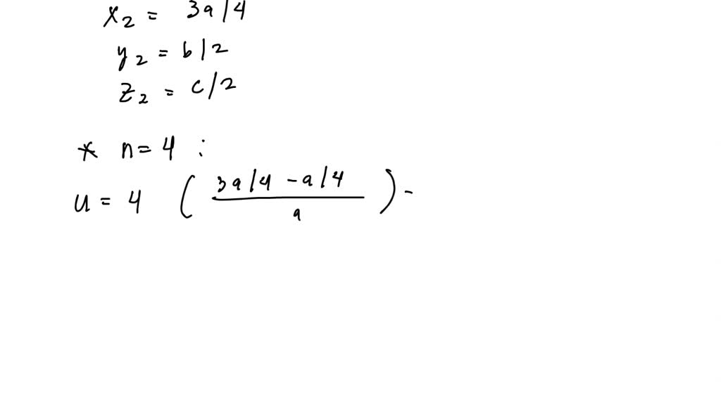 SOLVED a What Are The Direction Indices For A Vector That Passes From 