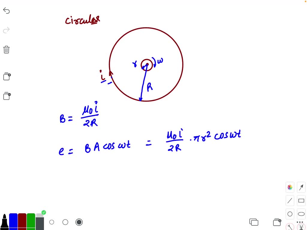 ⏩SOLVED:A very small circular loop of negligible inductance is… | Numerade