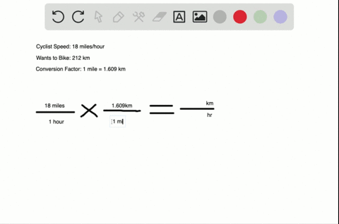 SOLVED:A cyclist rides at an average speed of 18 miles per hour. If she ...