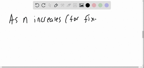 SOLVED:Explain how the value of n, the number of trials in a binomial ...