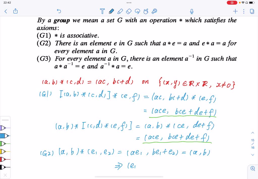 SOLVED:The symbol ℝ ×ℝ represents the set of all ordered pairs (x, y ...