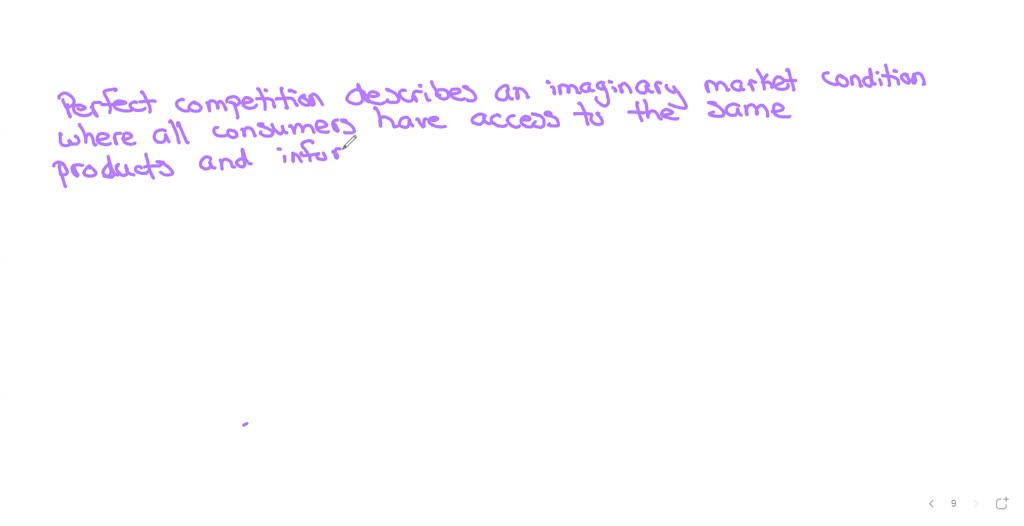 'Perfect competition can really prevail only at equilibrium' (Arrow ...