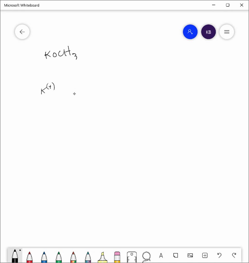 SOLVED:Potassium methoxide, KOCH3, contains both covalent and ionic ...
