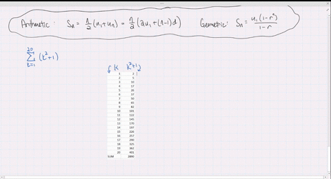 SOLVED:The sum of the first 10 terms of an arithmetic sequence is 235 and the sum of the second ...