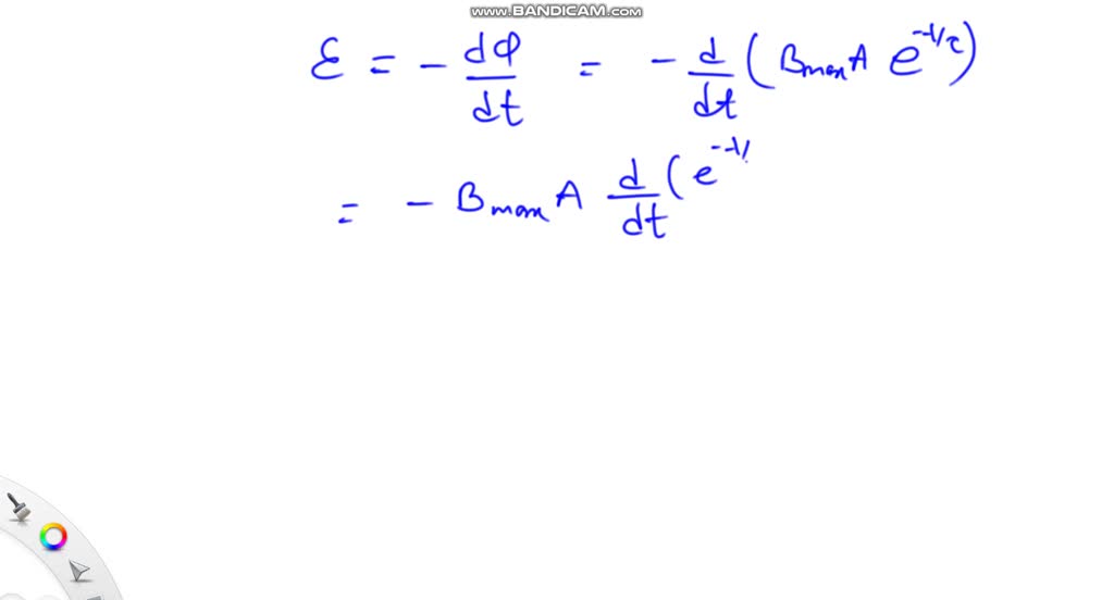 A rectangular loop of area A is placed in a region where the magnetic ...