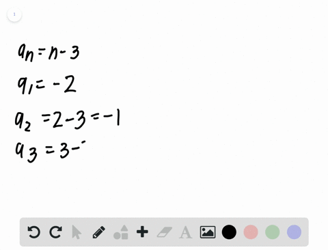 SOLVED:In Exercises 51–56, the general term of a sequence is given. Determine whether the ...