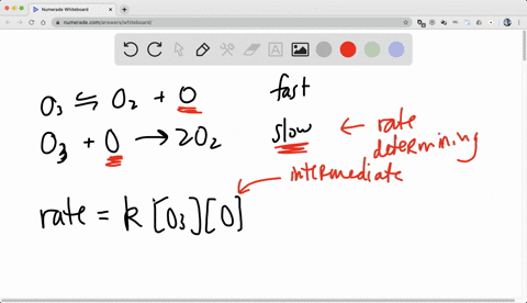 SOLVED:Ozone, O3, in the earth's upper atmosphere decomposes according ...