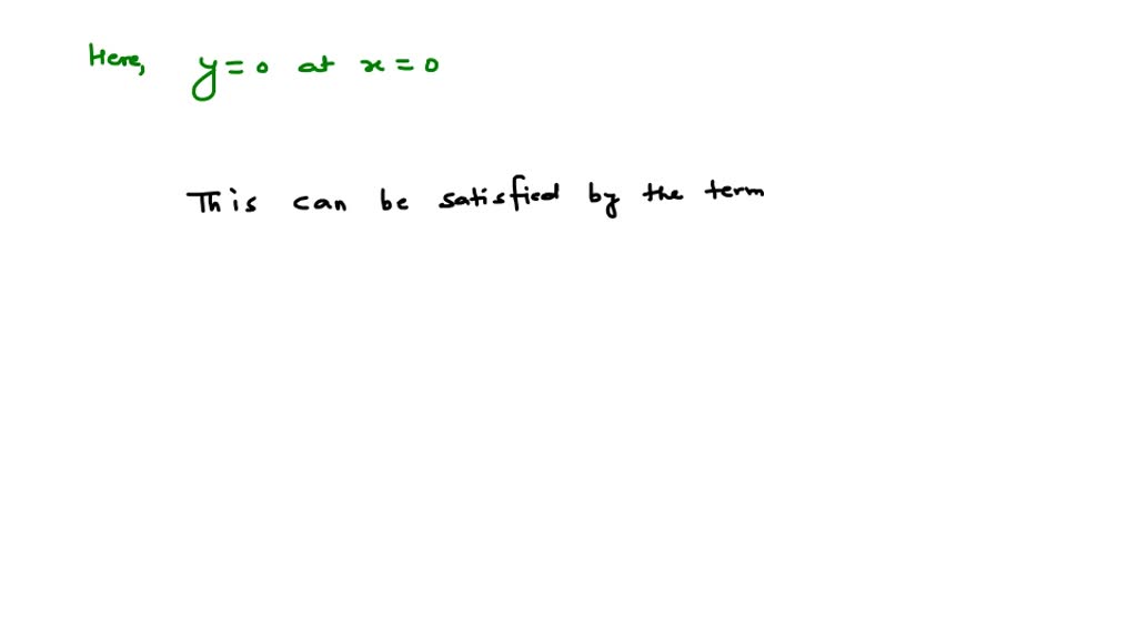 SOLVED:A string of length L is stretched along the x-axis and is ...